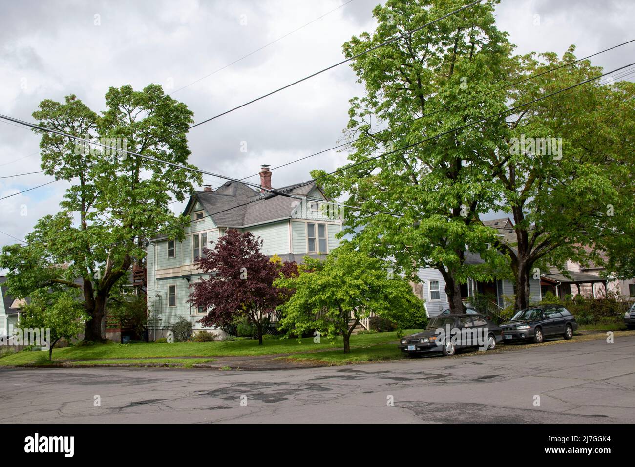 Portland, Oregon is vibrantly colorful in the springtime when there is ...