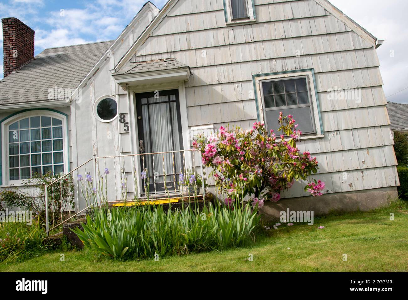 Portland, Oregon is vibrantly colorful in the springtime when there is ...