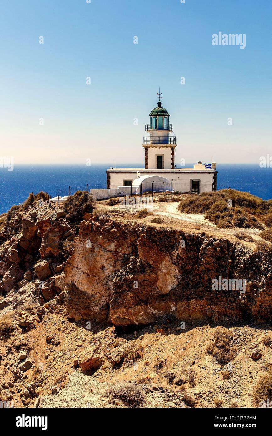 Old lighthouse on the sea shore Stock Photo - Alamy
