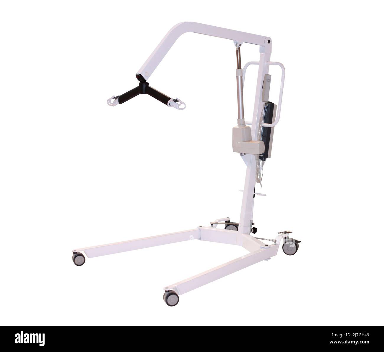 A Modern Disability Mechanical Lifting Health Hoist Stock Photo - Alamy