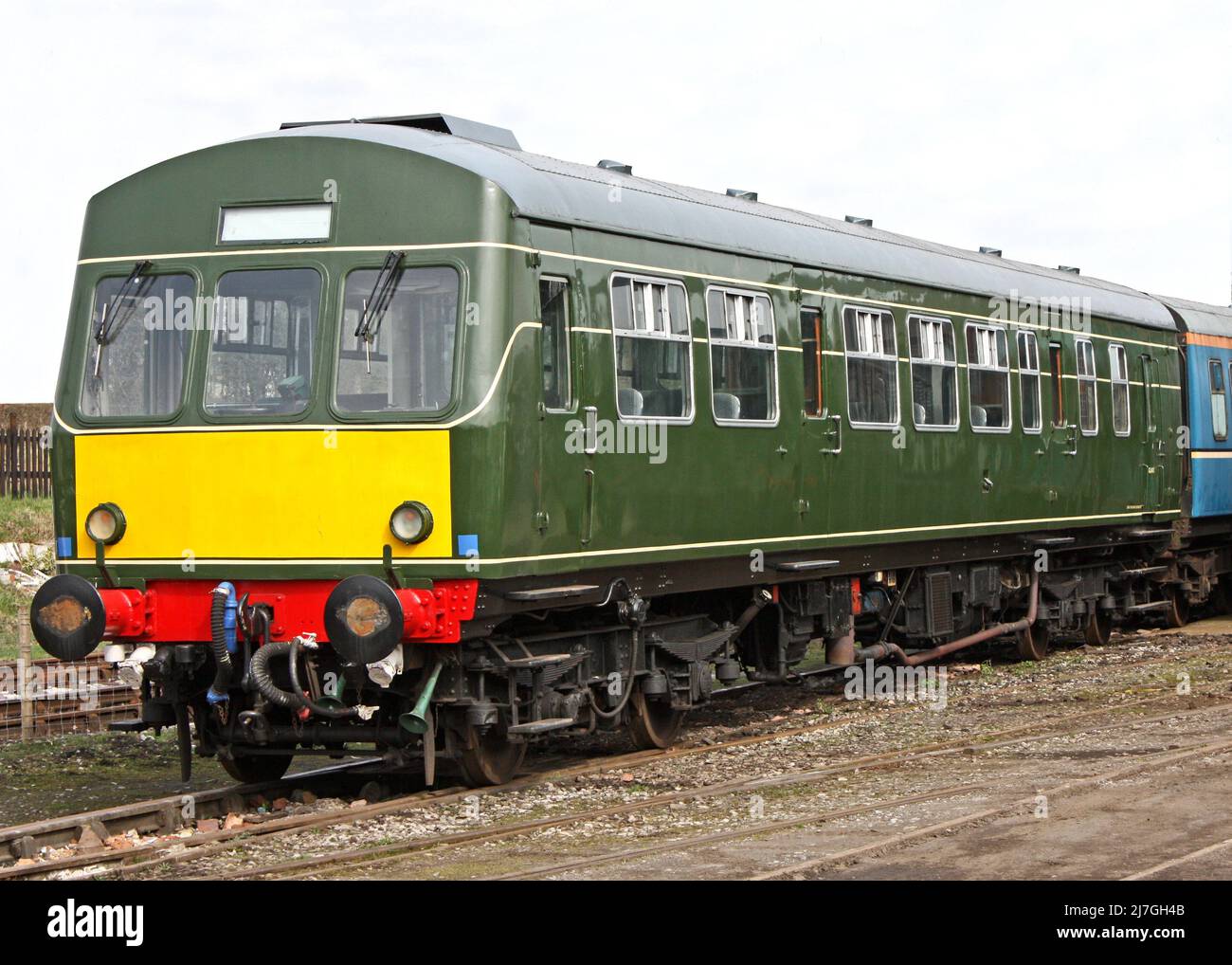 A Vintage Diesel Engine Multiple Unit Carriage Stock Photo - Alamy