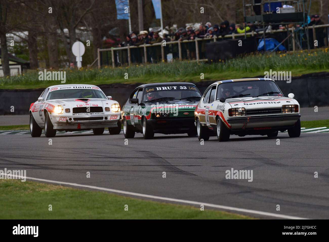 John Spiers, Ford Capri Mk2 3 litre S, Ludovic Lindsay, Ford Capri III ...