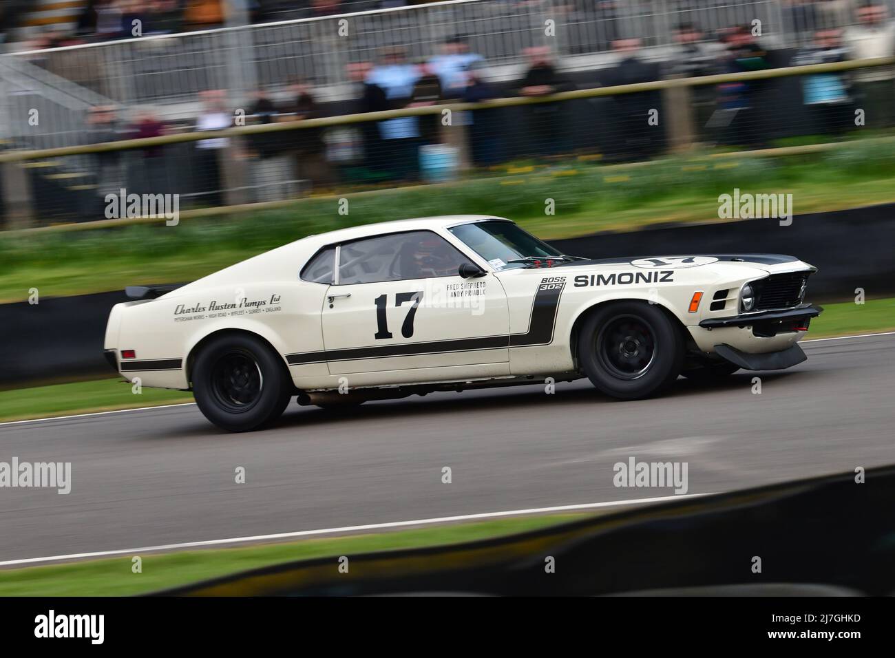 Fred Shepherd, Ford Mustang Boss 302, Gerry Marshall Trophy Sprint Race ...