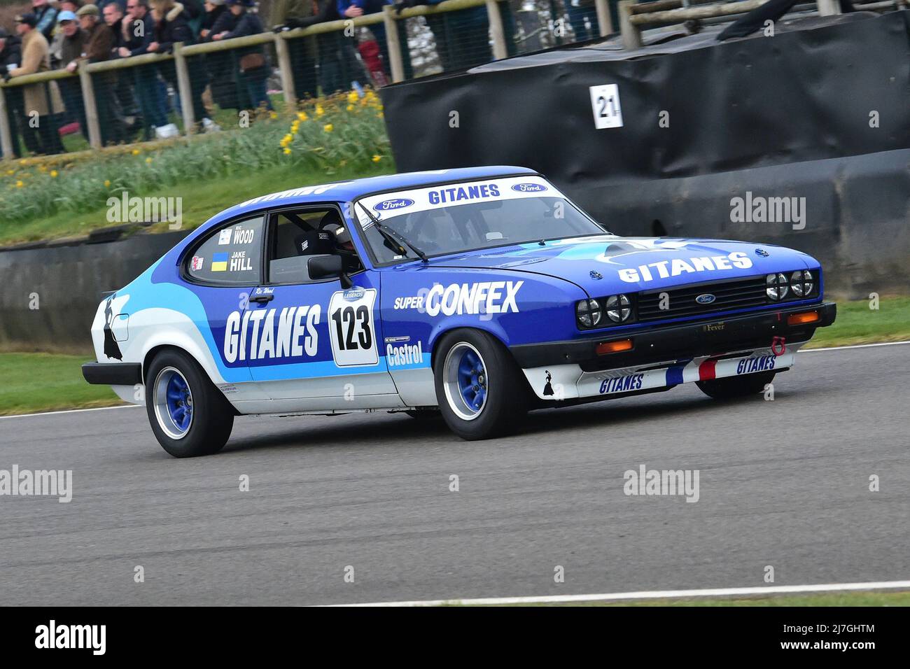 Ric Wood, Ford Capri III 3 litre S, Gerry Marshall Trophy Sprint Race ...