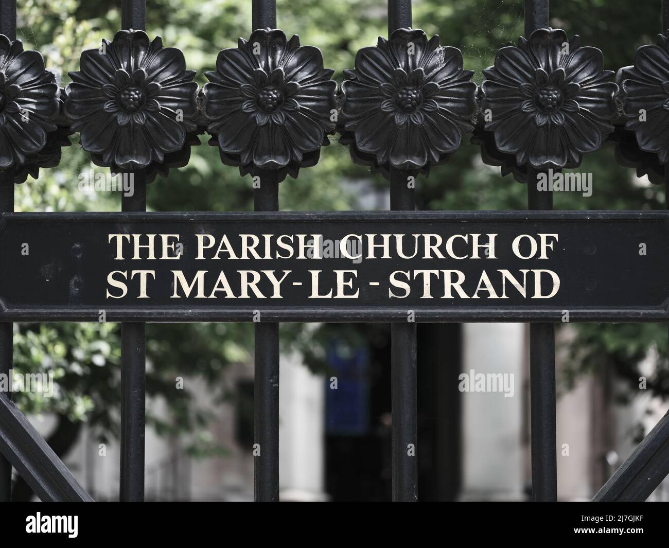 St Mary le Strand Stock Photo - Alamy
