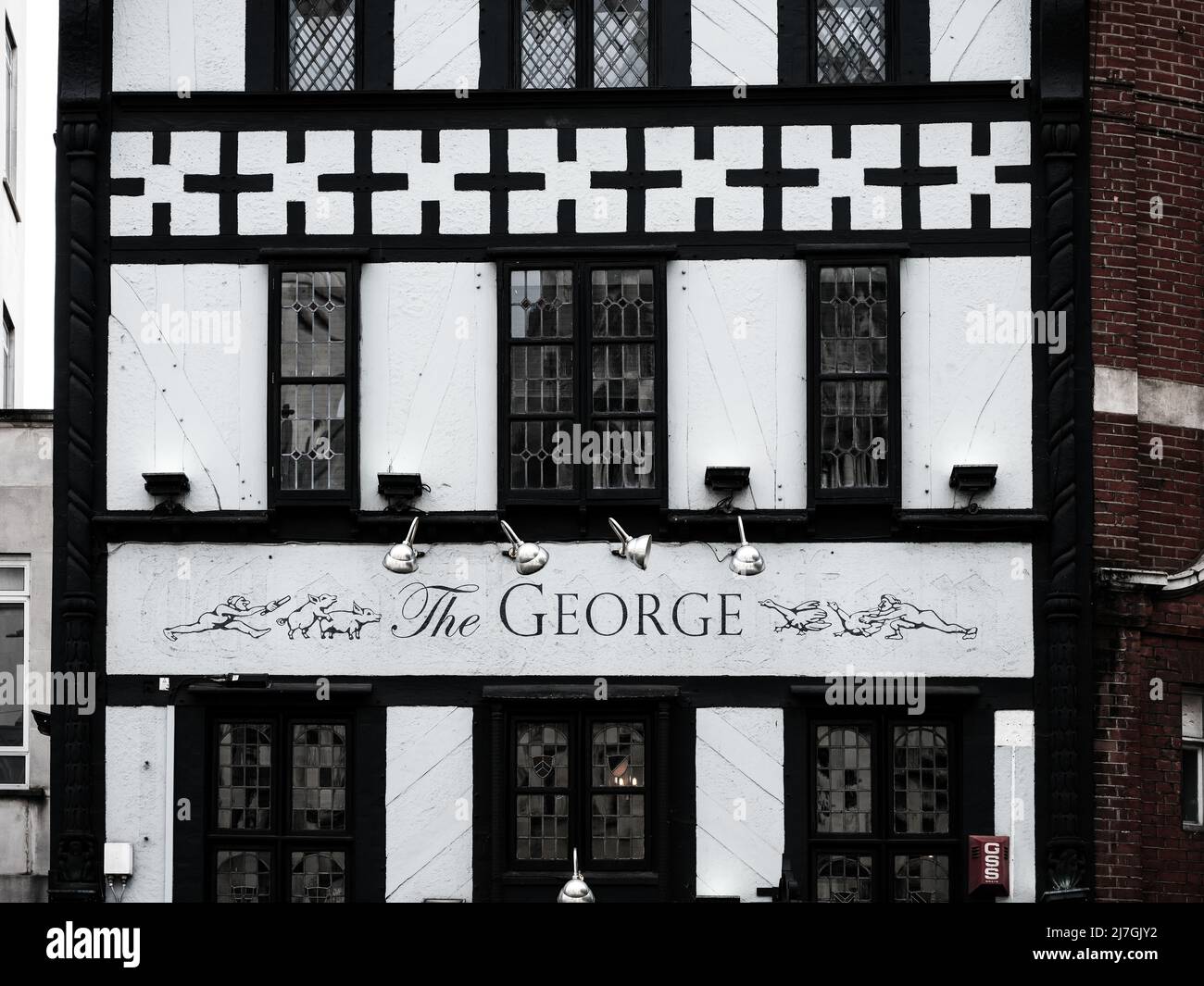 The George, Fleet Street Stock Photo - Alamy