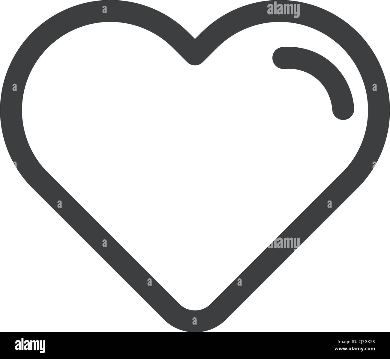 Vector human heart heartbeat Black and White Stock Photos & Images - Alamy