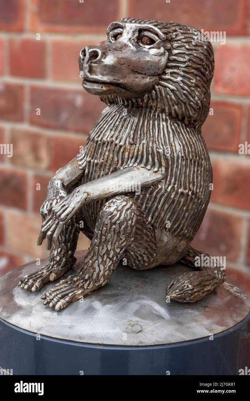 One of mini statues of animals from Shakespeare plays around the town ...