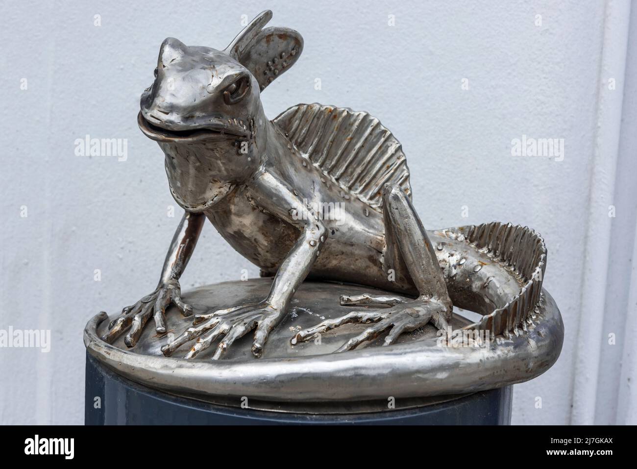 One of mini statues of animals from Shakespeare plays around the town ...