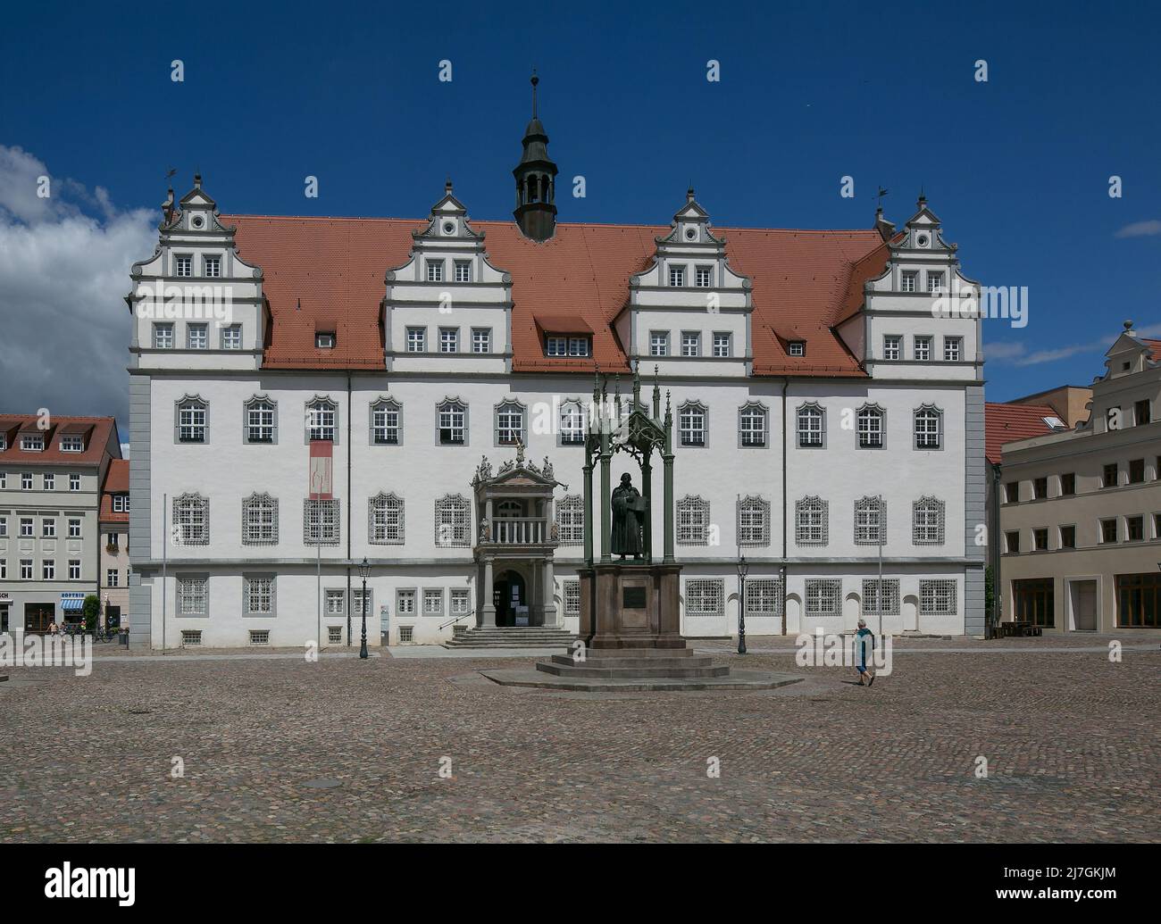 Lutherstadt Wittenberg Rathaus 6309 begonnen 1521 heutiges Aussehen ...