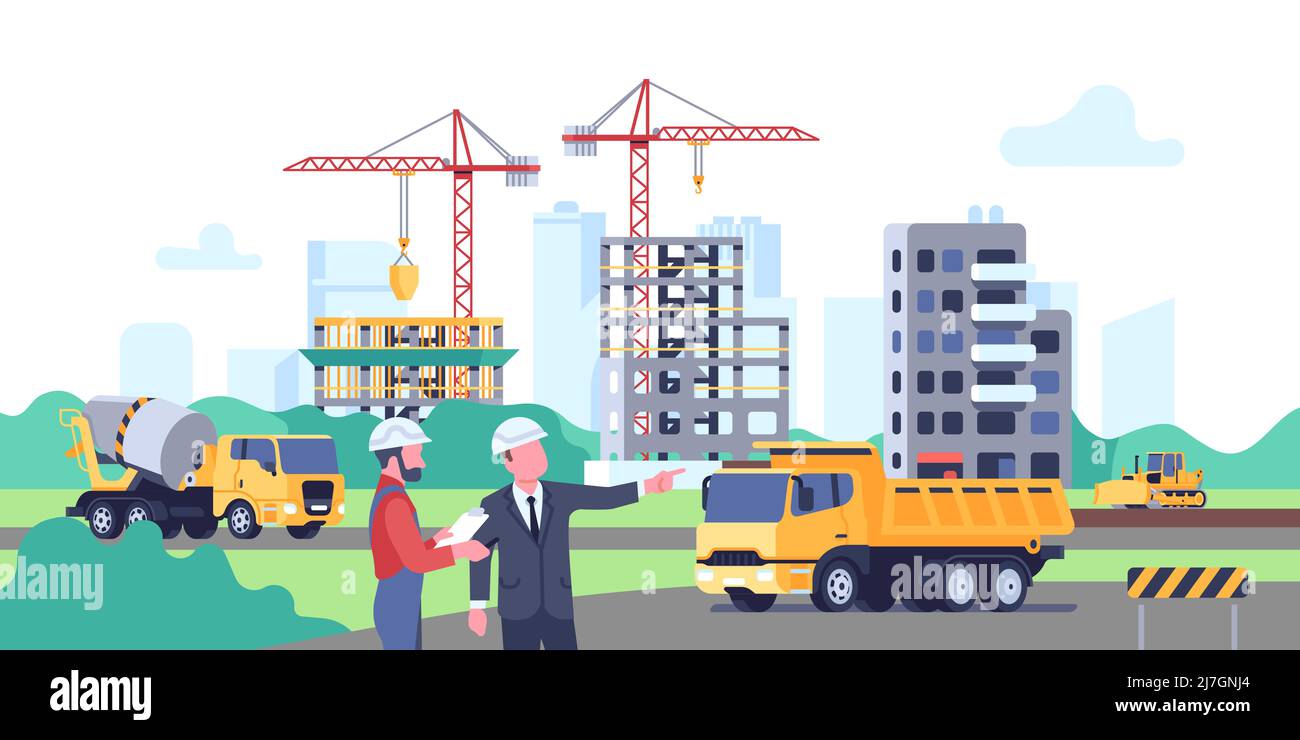 Housing for workers Stock Vector Images - Alamy