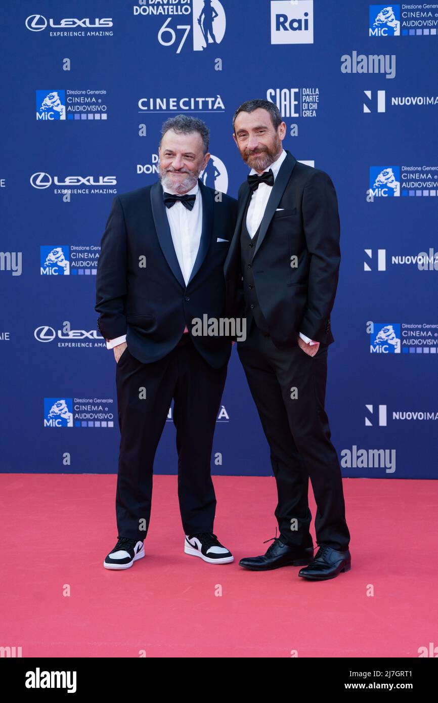 Rome, Italy, May 3, 2022 - Marco Manetti and Antonio Manetti attends at ...