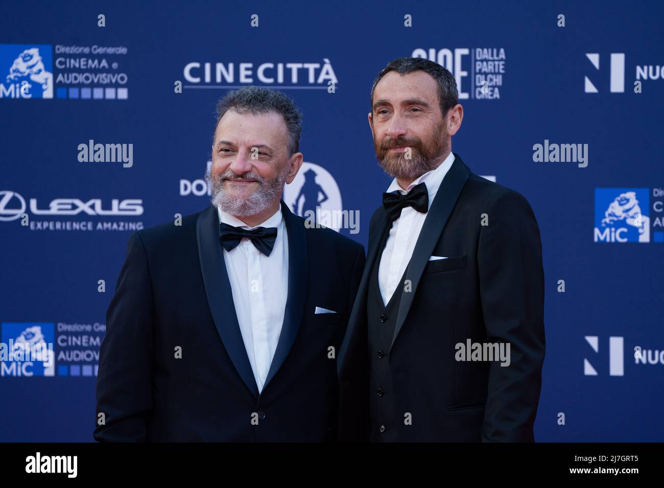 Rome, Italy, May 3, 2022 - Marco Manetti and Antonio Manetti attends at ...