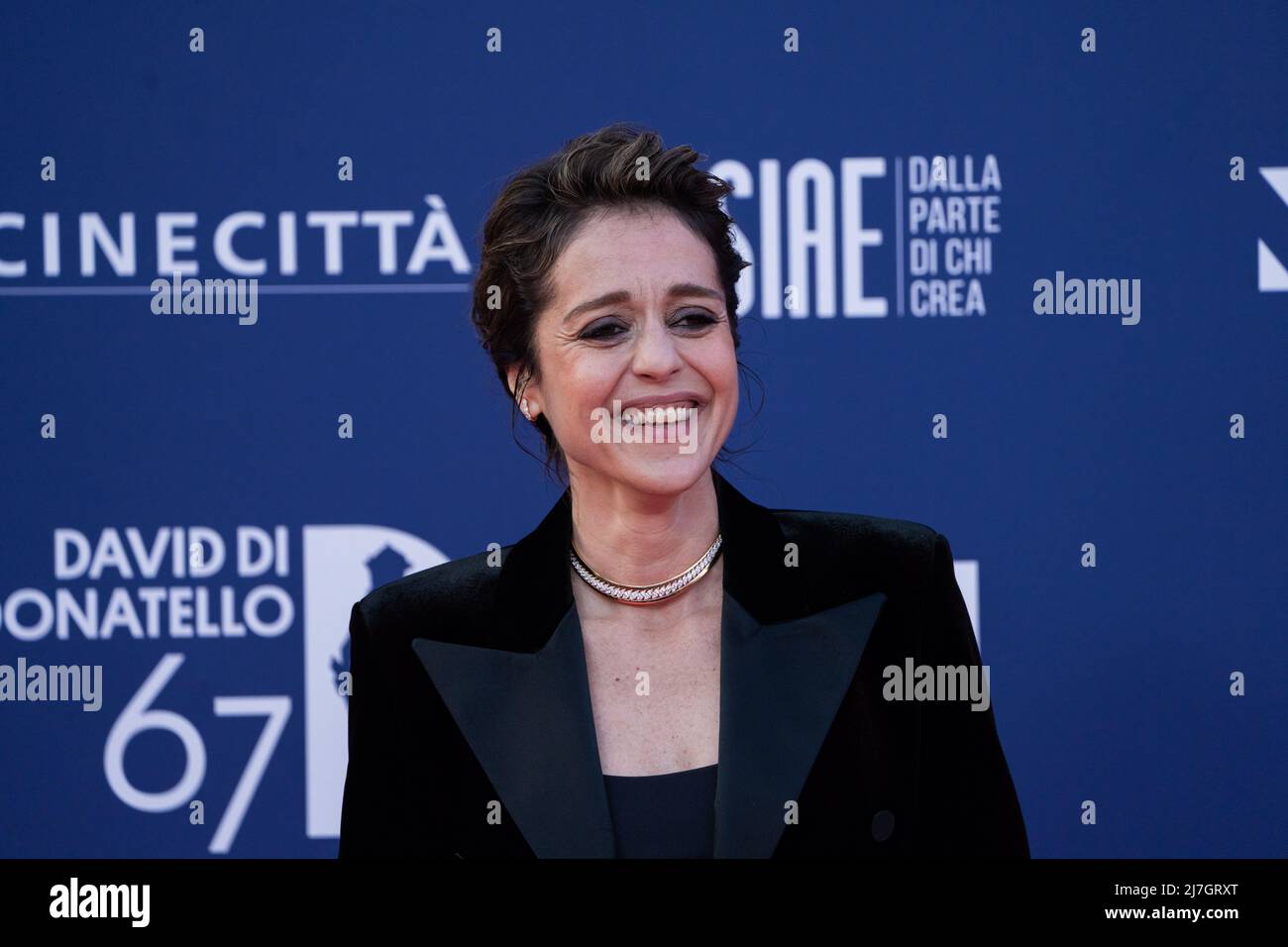 Rome, Italy, May 3, 2022 - Vanessa Scalera attends at the red carpet ...