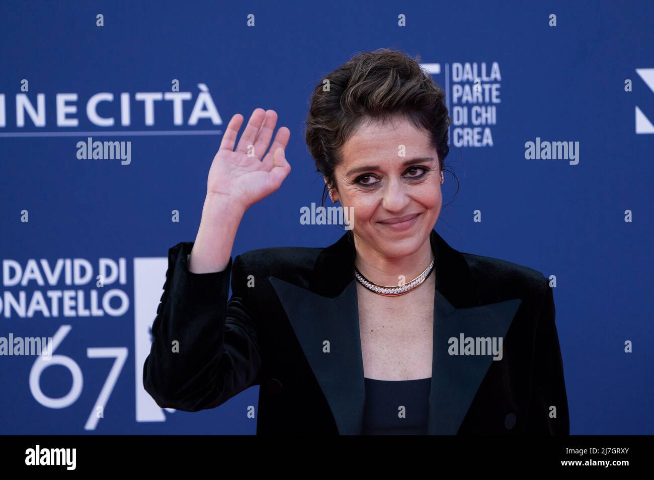 Rome, Italy, May 3, 2022 - Vanessa Scalera attends at the red carpet ...