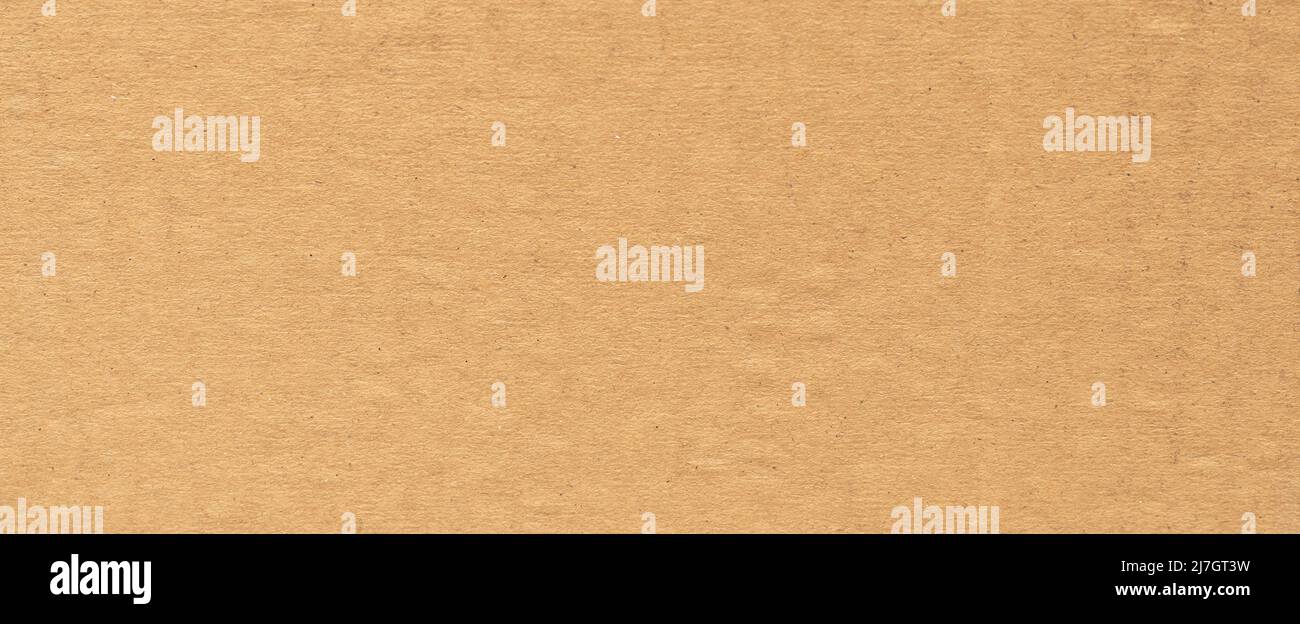 Panorama of brown paper box texture and background with copyspace Stock ...