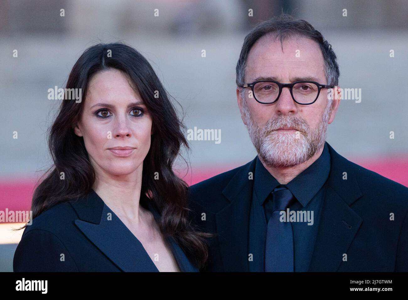 Rome, Italy, May 3, 2022 - Valerio Mastandrea with wife Valentina ...