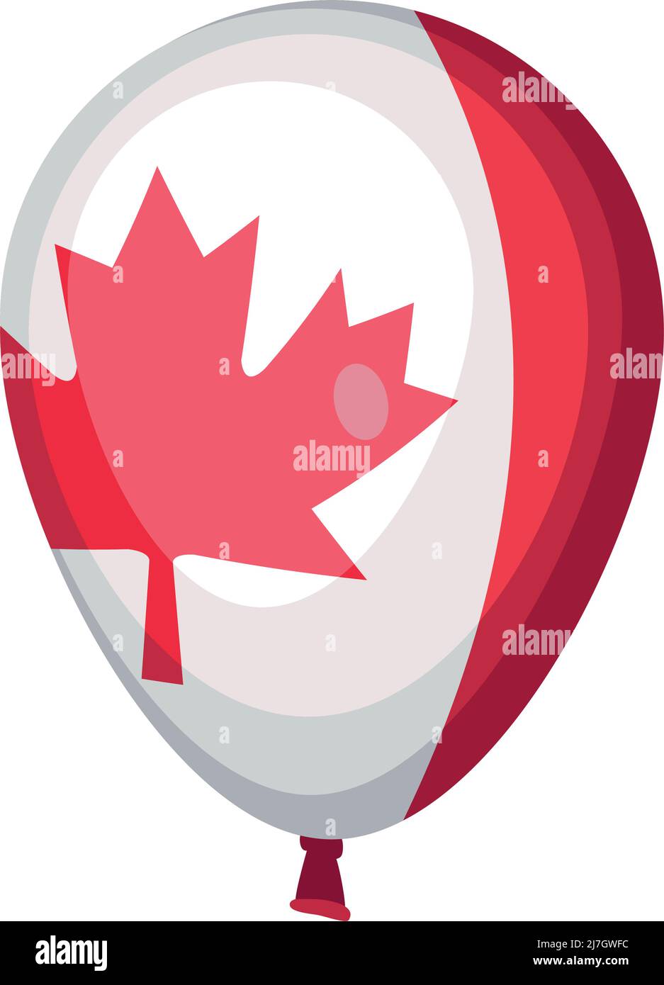 Canadian balloon Stock Vector Images - Alamy