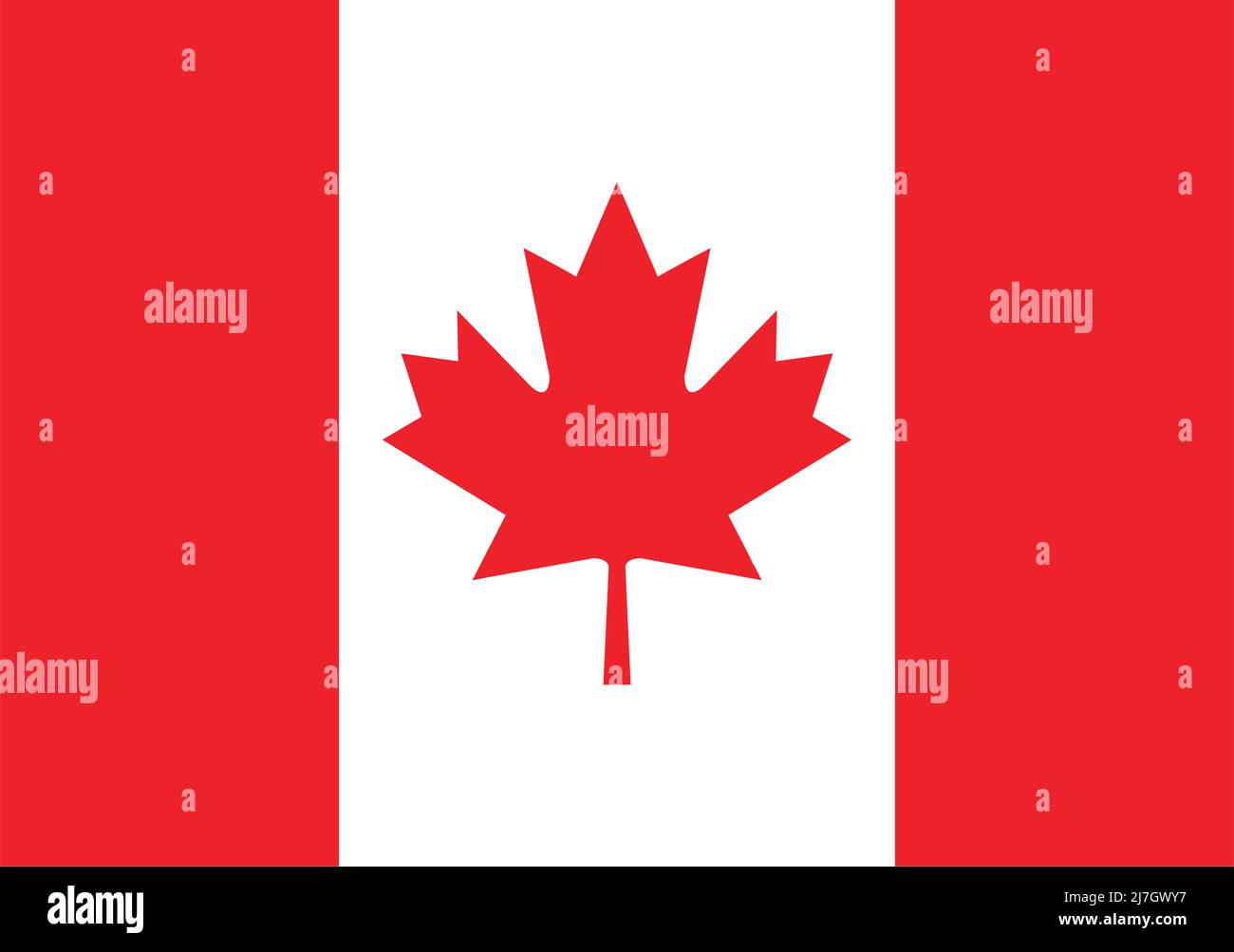 canadian flag emblem Stock Vector Image & Art - Alamy