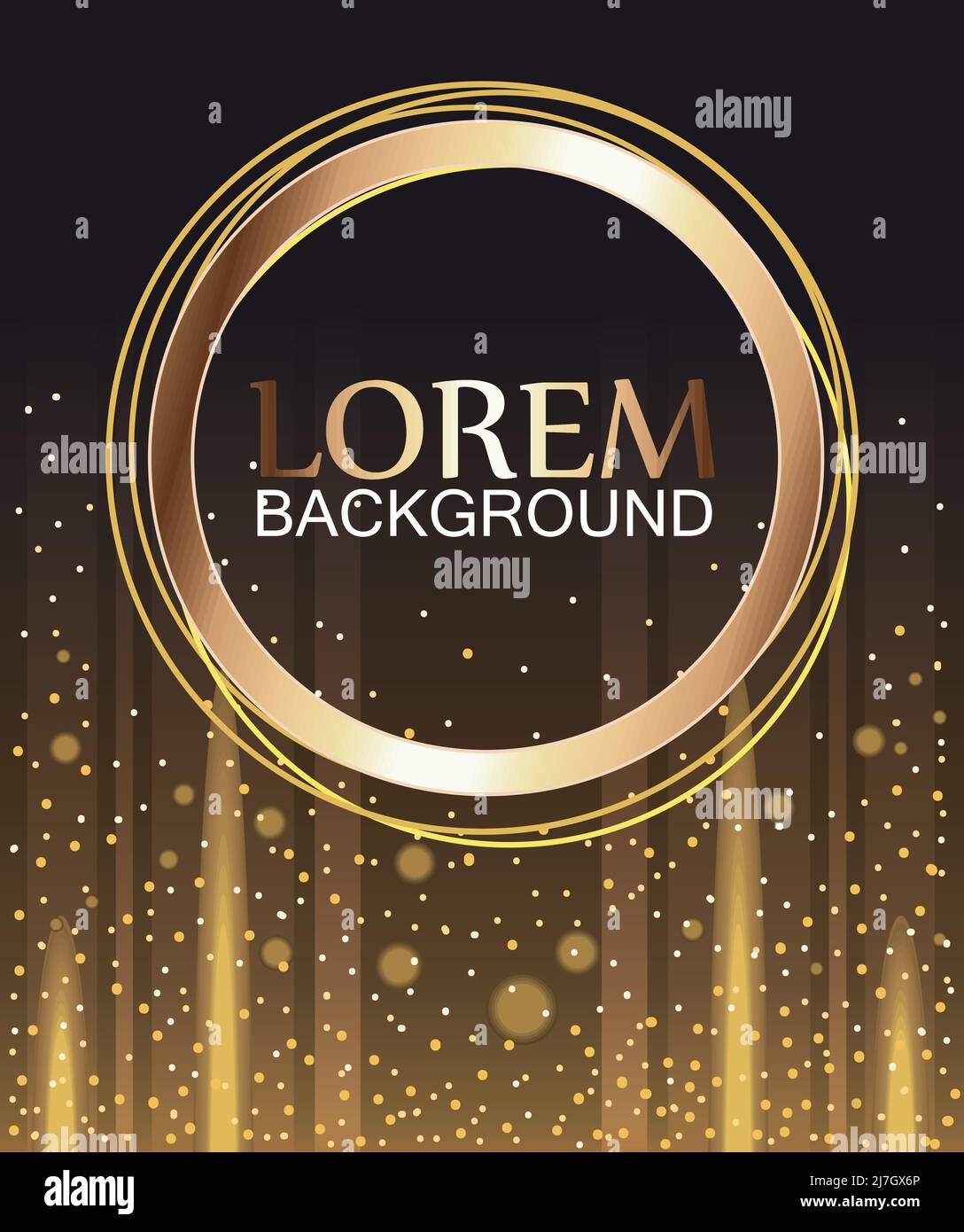 circle gold in poster Stock Vector Image & Art - Alamy