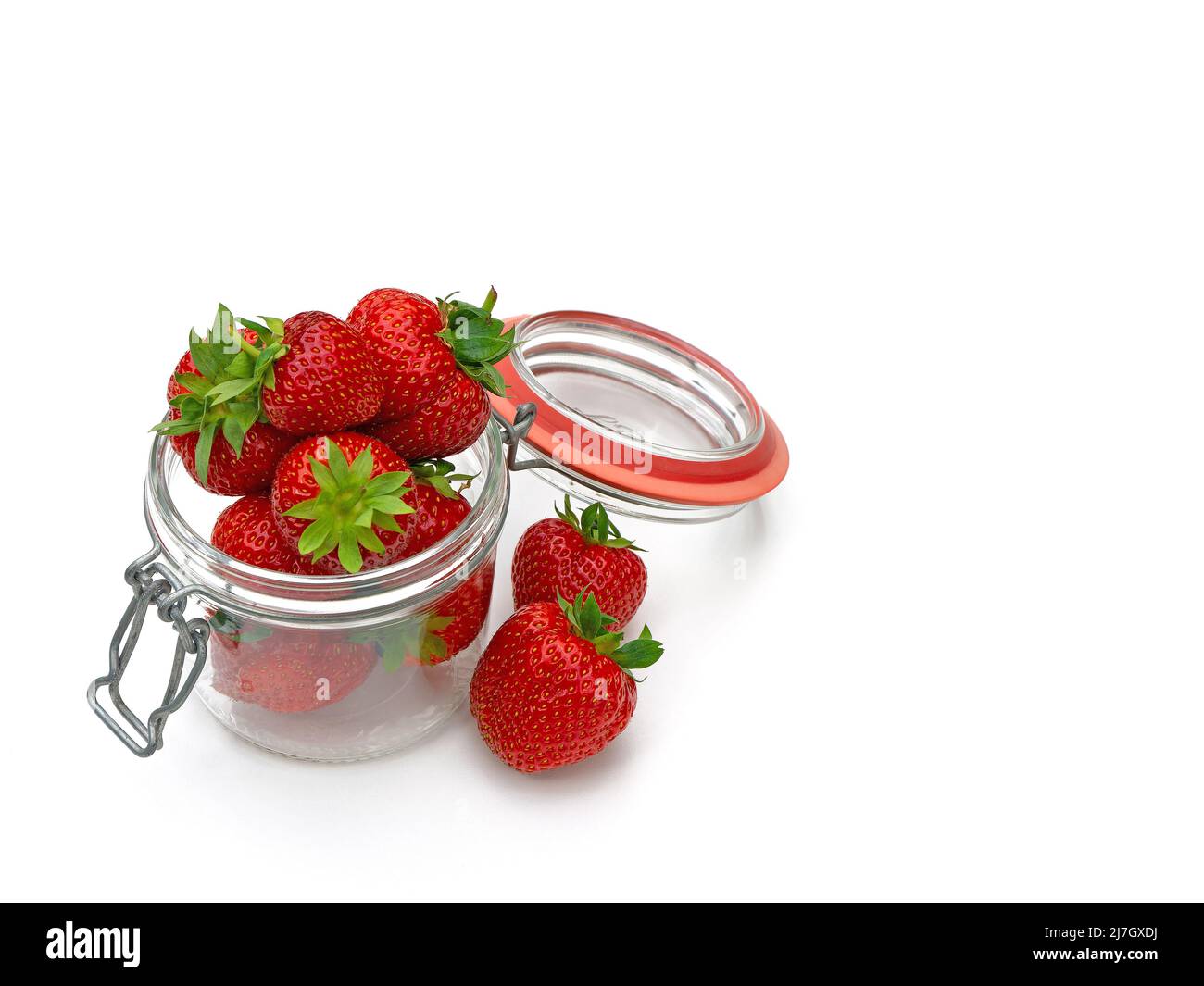 Strawberries in a jar hi-res stock photography and images - Alamy