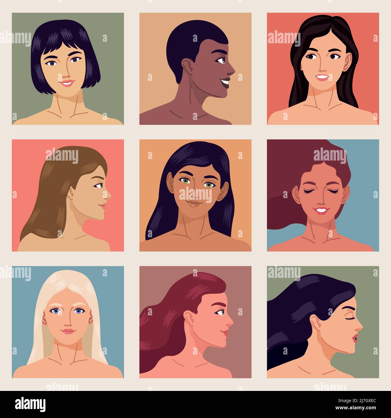 Womans race Stock Vector Images - Alamy