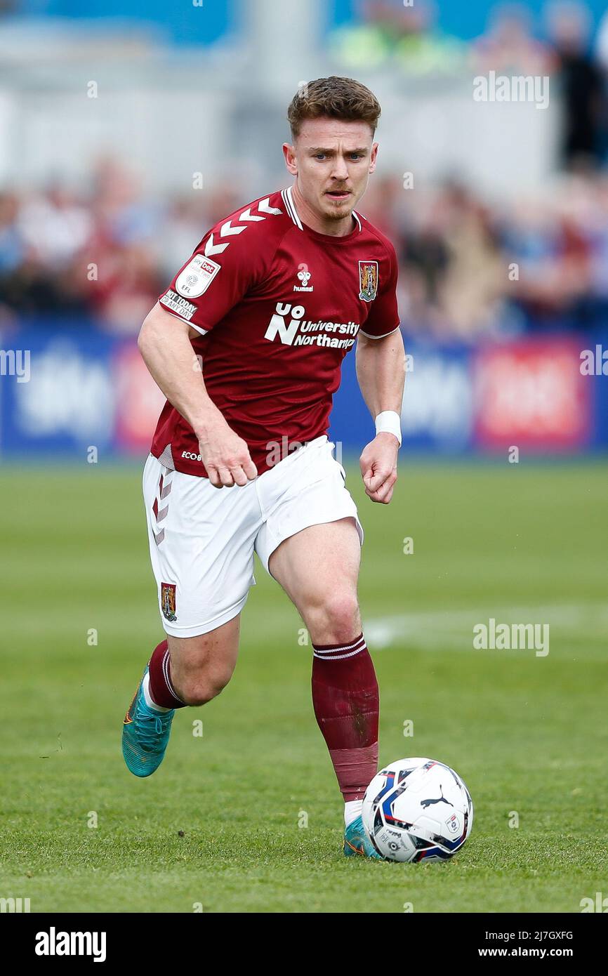 Northampton Town's Sam Hoskins in action during the Sky Bet League Two ...
