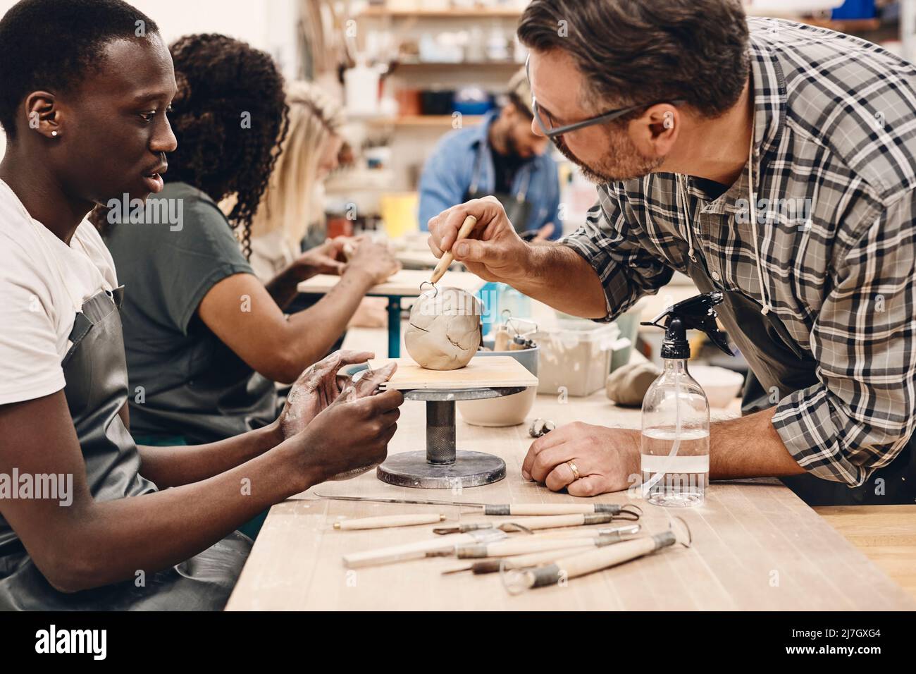 Teaching culture in class hi-res stock photography and images - Alamy