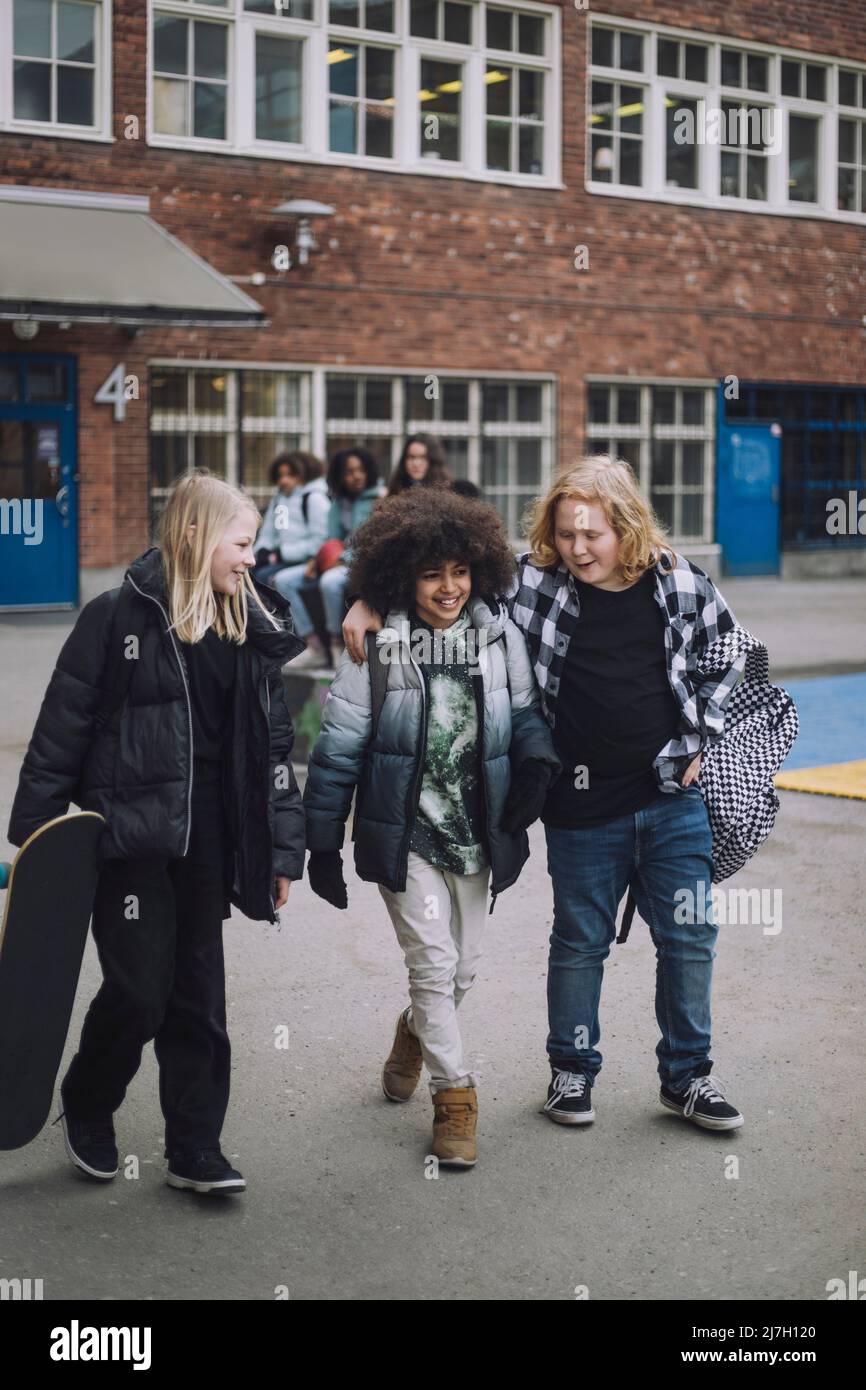 Happy middle school student hi-res stock photography and images - Alamy