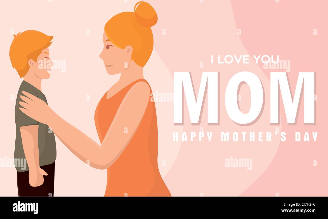 Isolated mom and child vector illustration Stock Vector Image & Art - Alamy