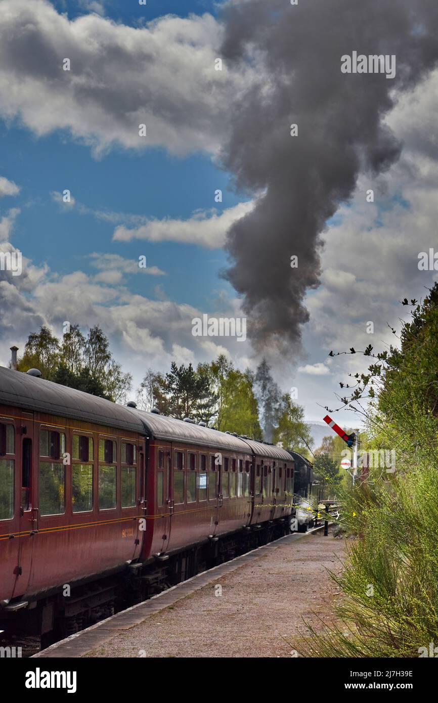 Steam funnel railway locomotive hi-res stock photography and images - Alamy