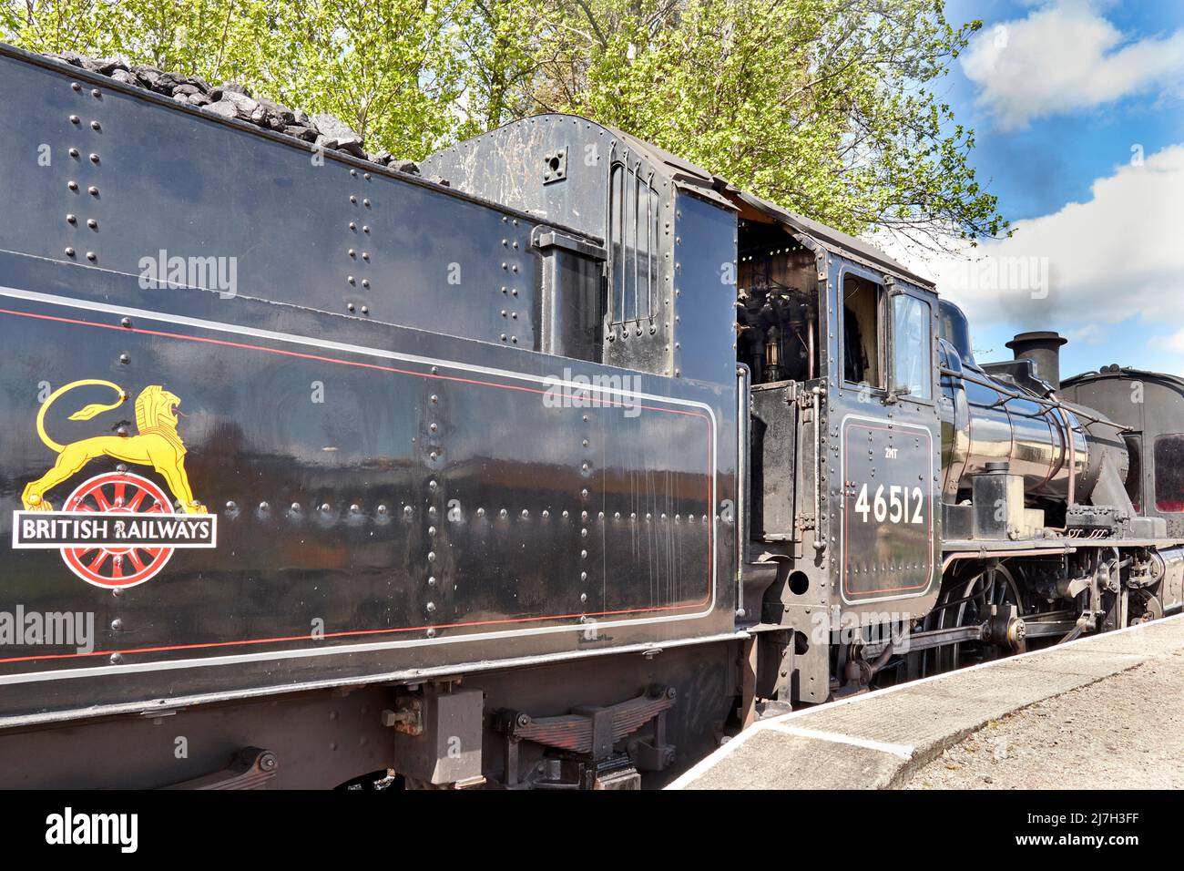 STRATHSPEY RAILWAY BROOMHILL STATION SCOTLAND BRITISH RAILWAYS STEAM ...