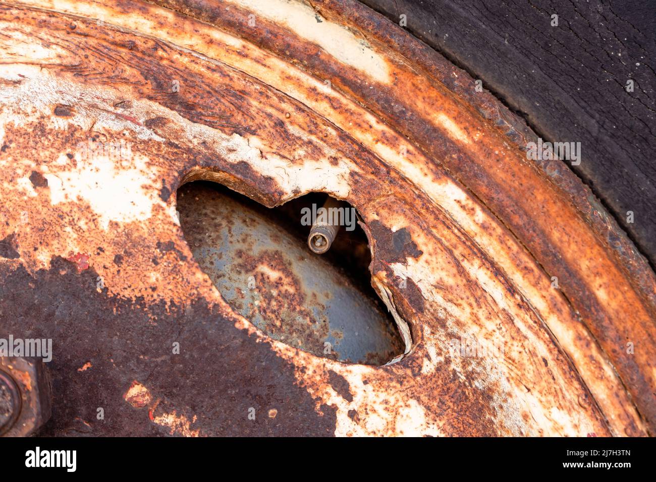 Selective focus old tire hi-res stock photography and images - Alamy