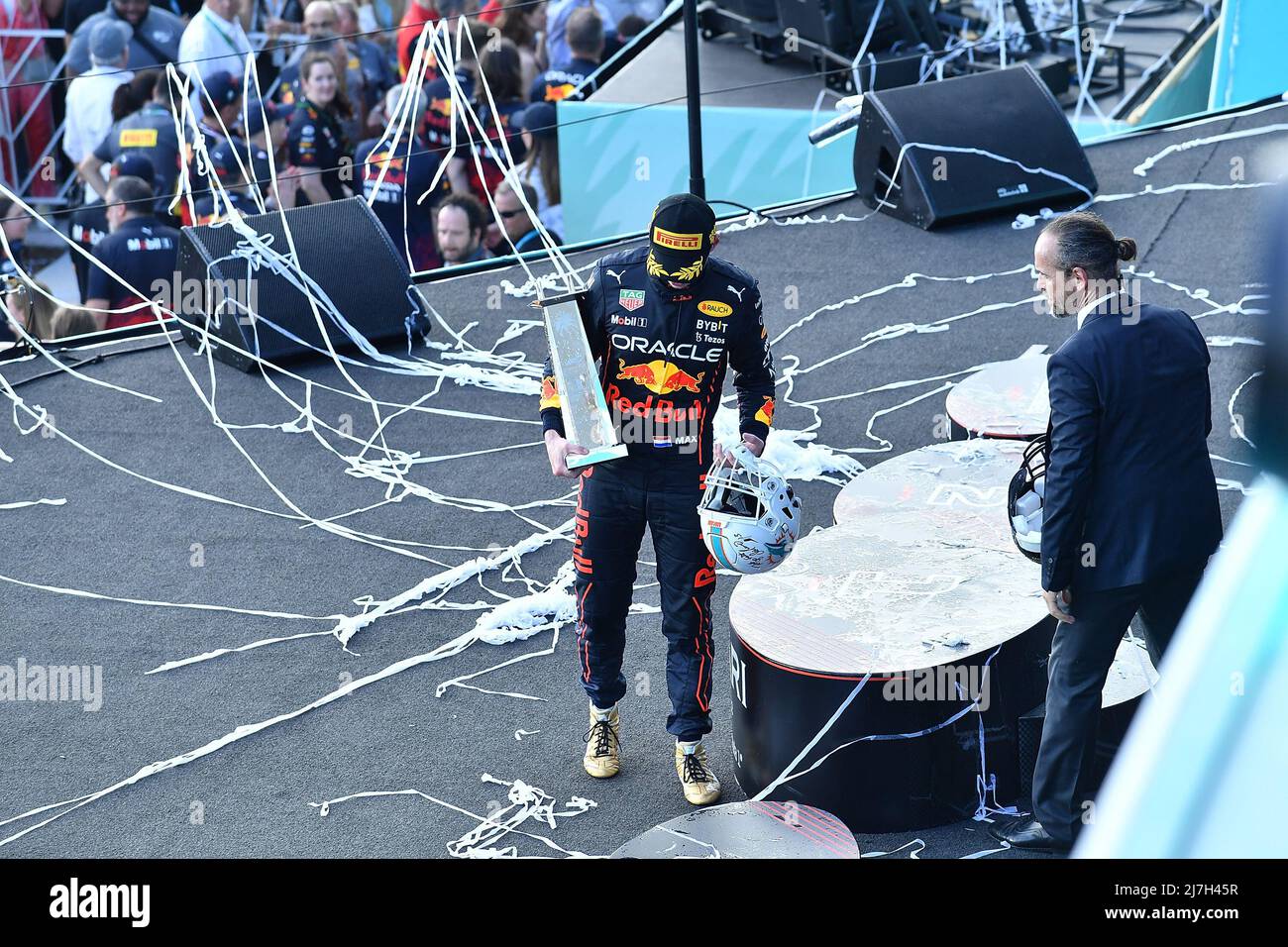 Miami grand prix podium hi-res stock photography and images - Alamy