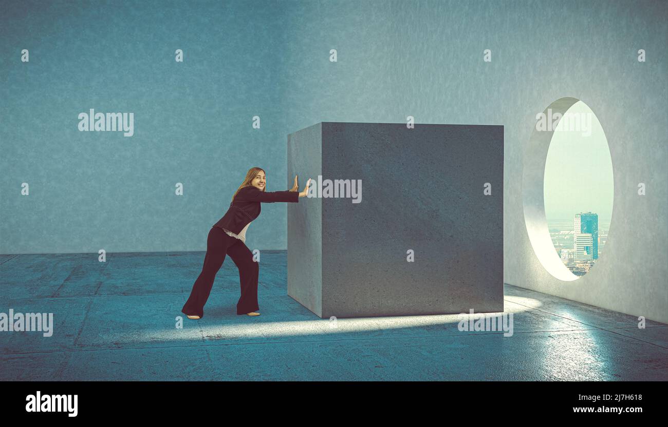 Concrete cube test hi-res stock photography and images - Alamy