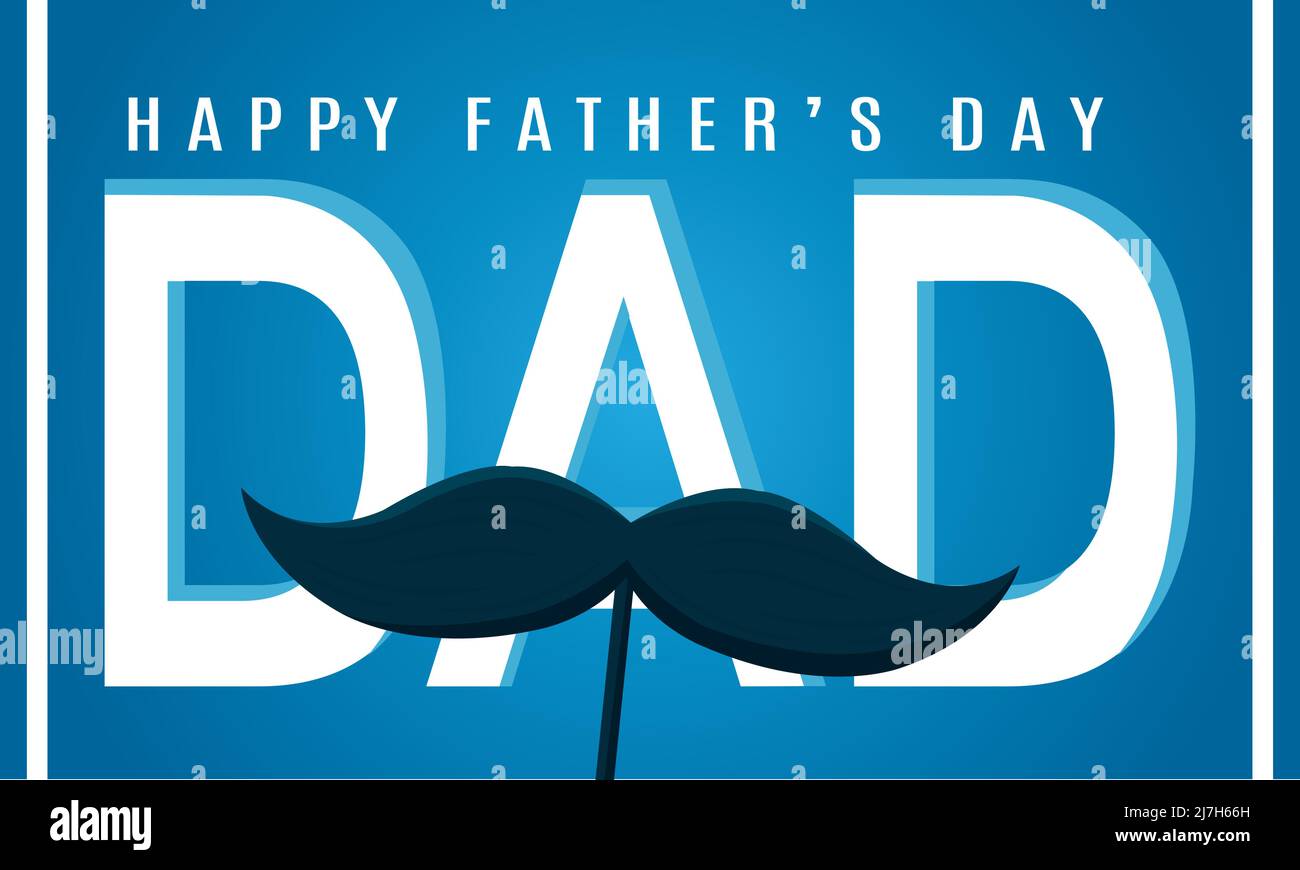 Isolated dad poster father vector illustration Stock Vector Image & Art ...