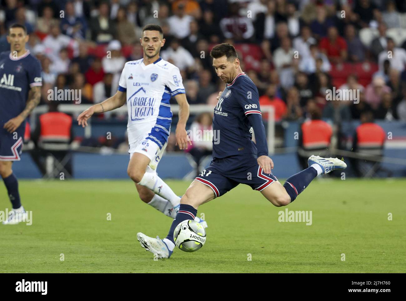 Lionel Messi of PSG during the French championship Ligue 1 football ...