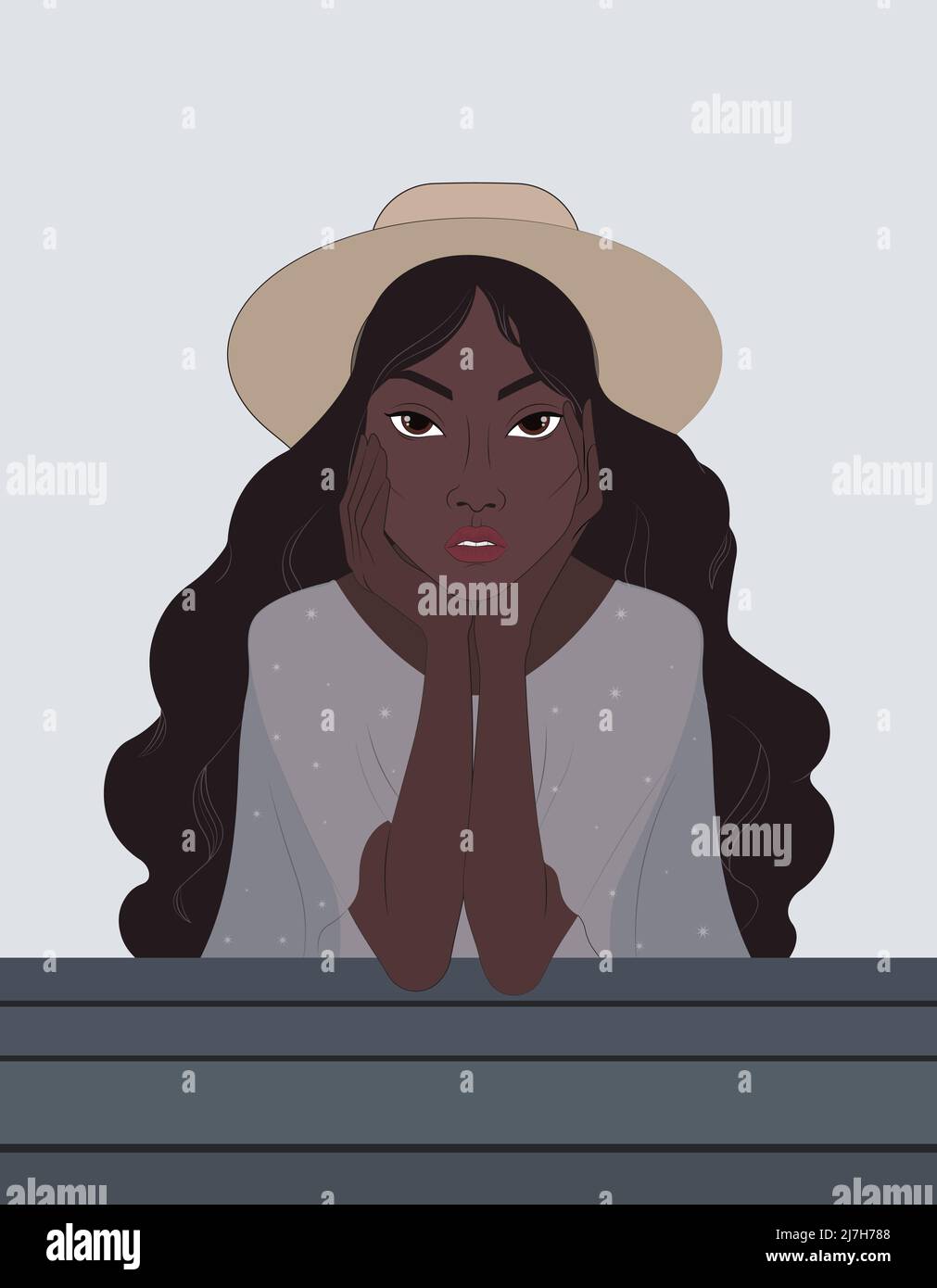 Woman in spring clothes Stock Vector Images - Alamy