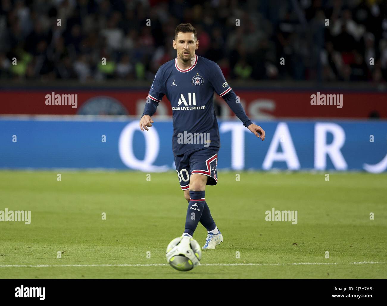 Lionel Messi of PSG during the French championship Ligue 1 football ...