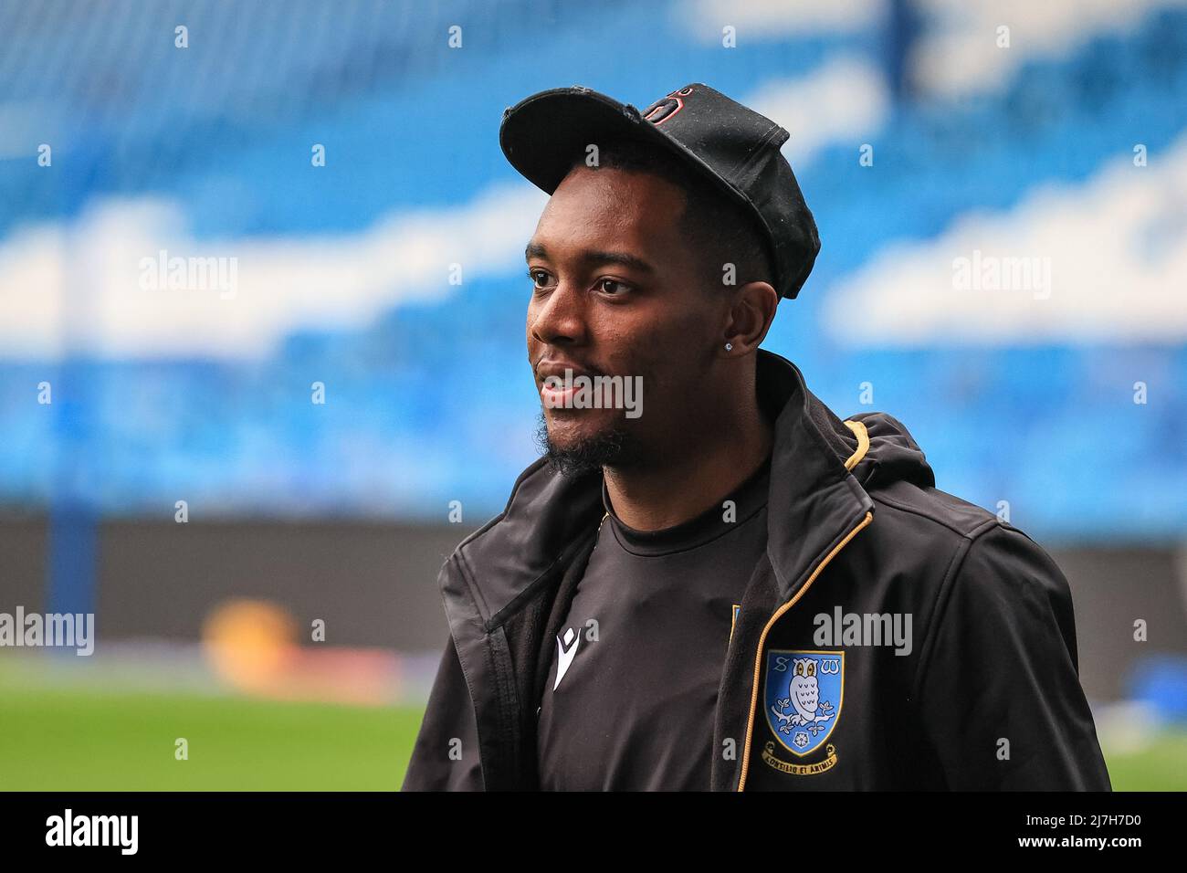 Jaden Brown #3 of Sheffield Wednesday arrives at Hillsborough Stock ...