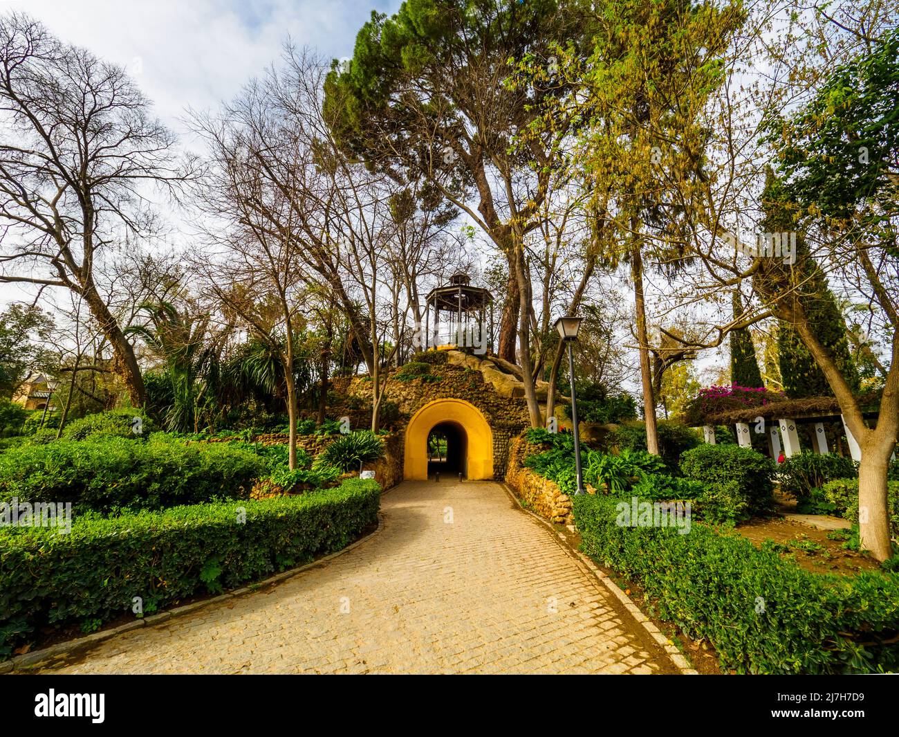 Monte Gurugú in Maria Luisa Park - Seville, Spain Stock Photo - Alamy