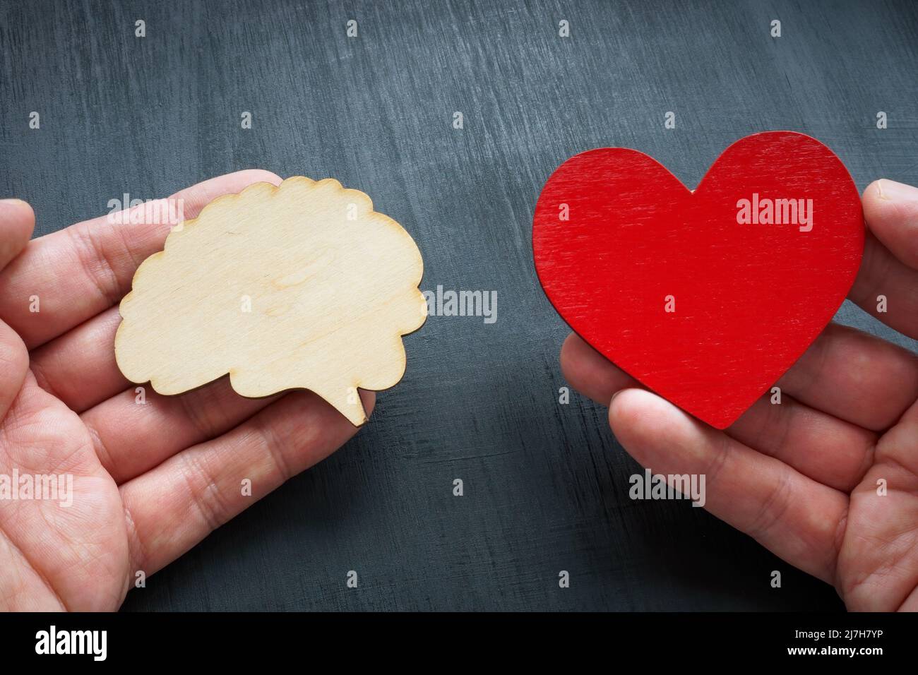 Heart brain hi-res stock photography and images - Alamy