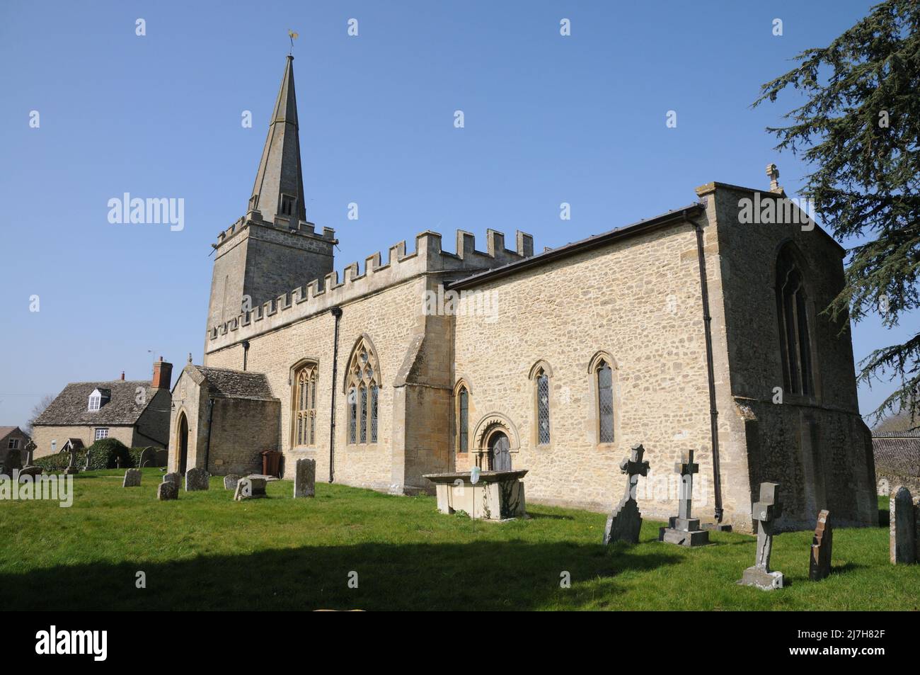 St Faith Church, Shellingford, Oxfordshire Stock Photo - Alamy