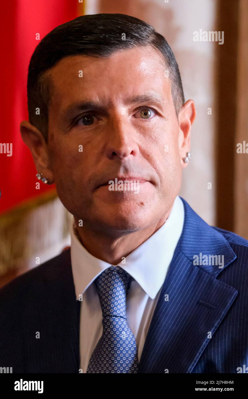 Stefano Ceci manager and personal assistant of Diego Armando Maradona during his lifetime during ...