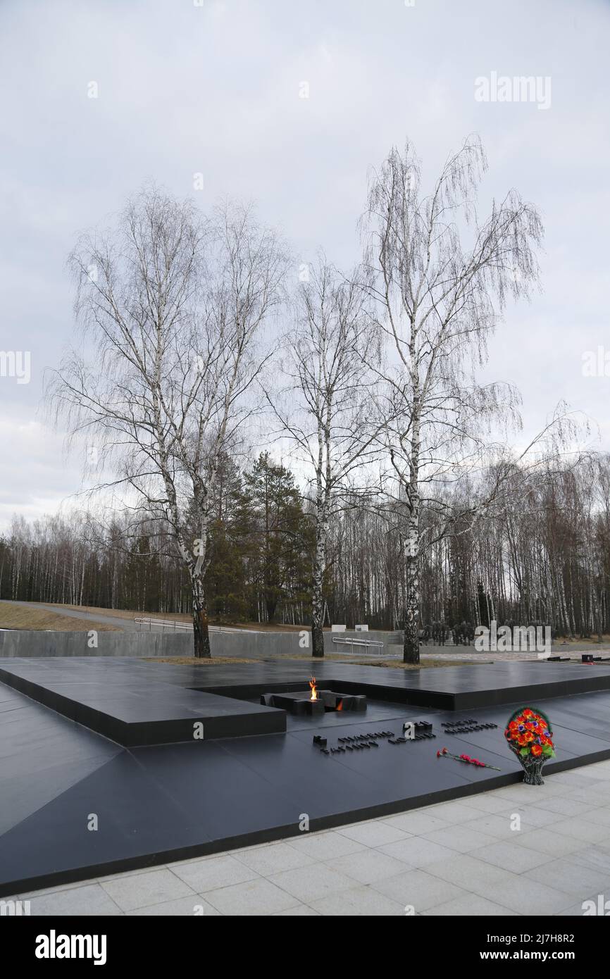 Khatyn Memorial Complex in Khatyn, Belarus, where in March1943 a ...