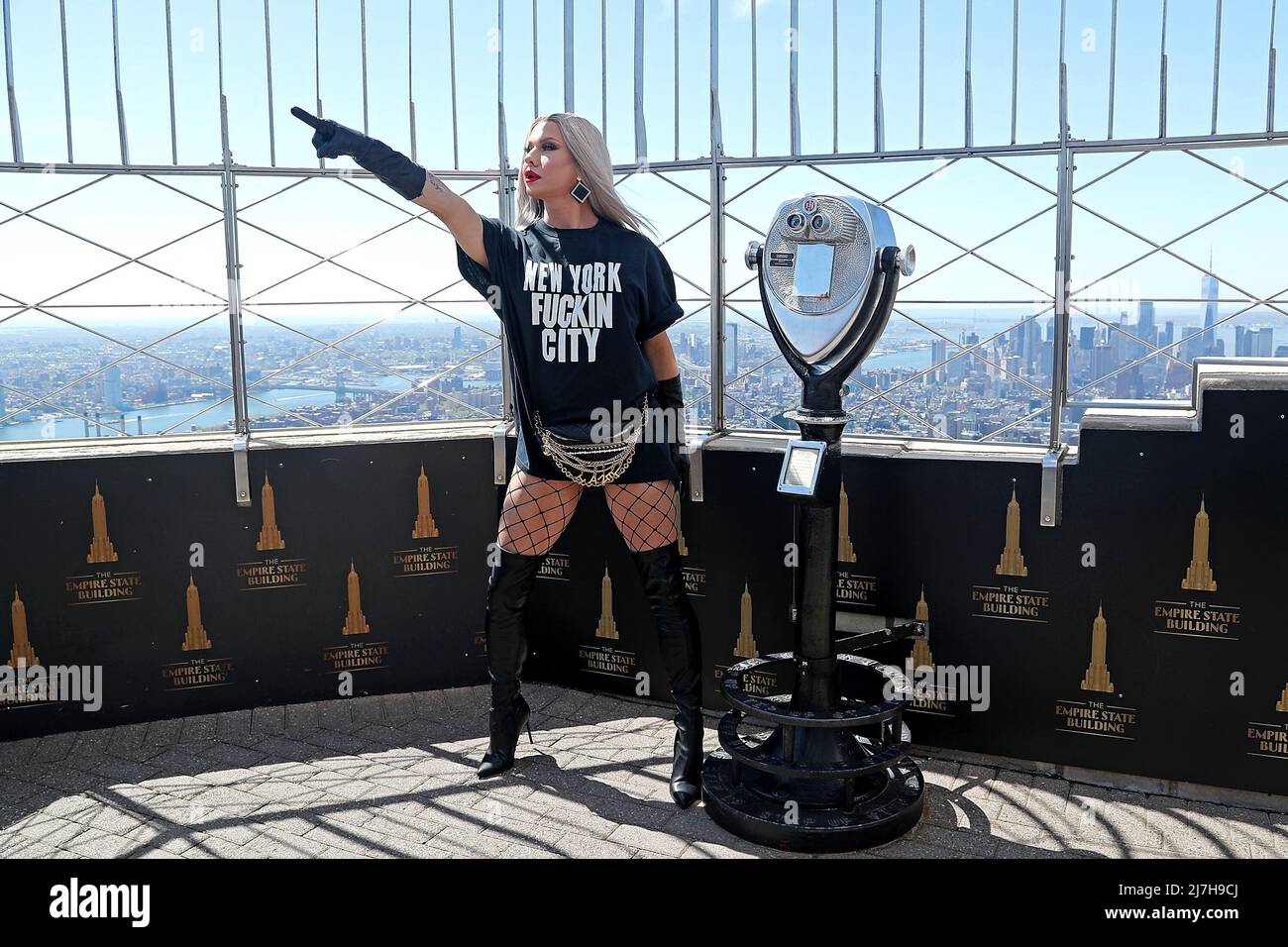 New York, NY, USA. 9th May, 2022. Trinity The Tuck, co-winner of RuPaul ...