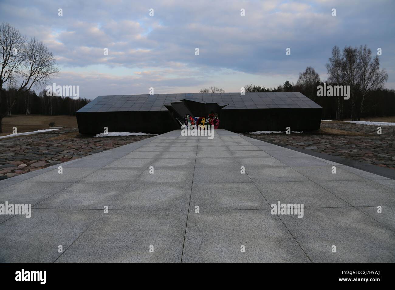 Khatyn Memorial Complex in Khatyn, Belarus, where in March 1943 a ...