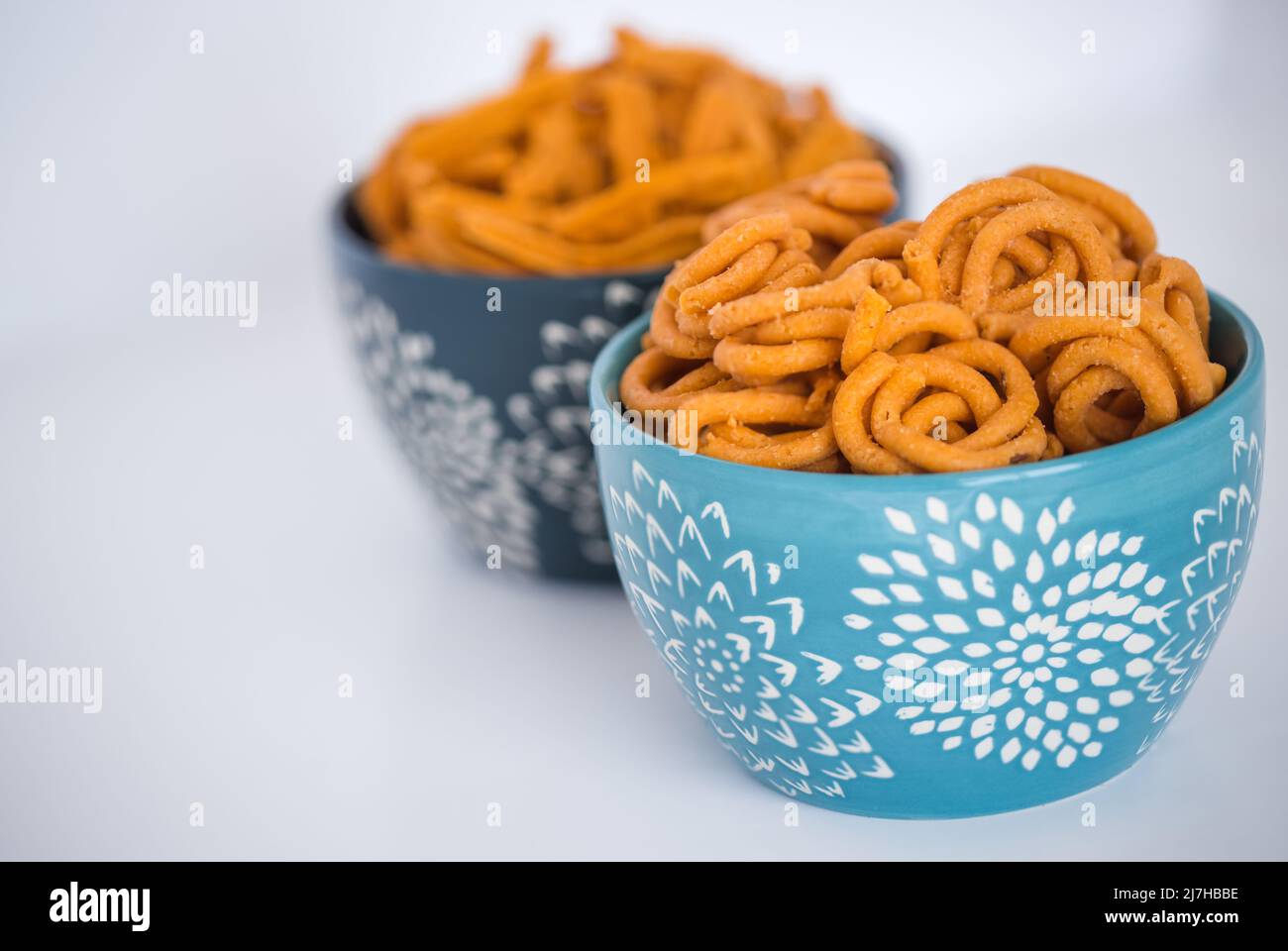 Murruku (aka Chakli) a south Indian fried snack made from rice flour ...