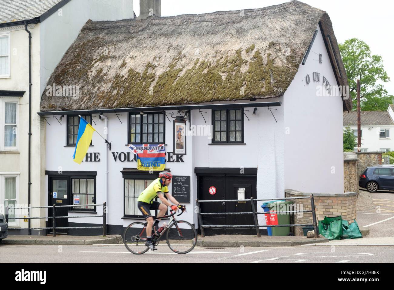 Around Honiton, a small Devon Market town. The Volunteer a thatched pub ...