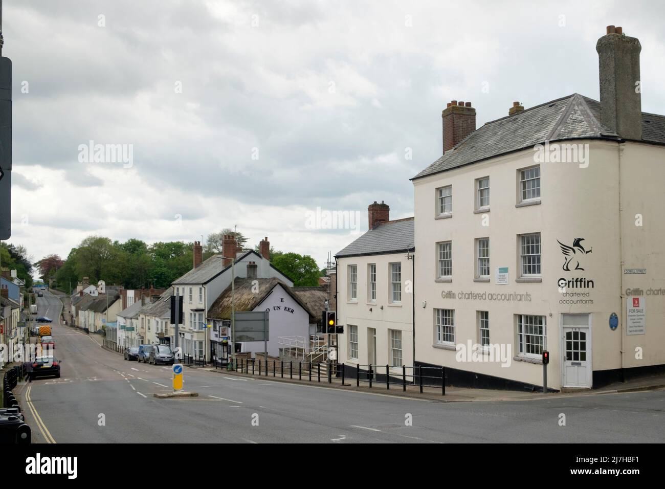 Around Honiton, a small Devon Market town Stock Photo - Alamy